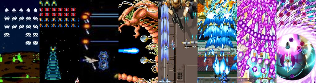 L'histoire des shmups, twin stick shooters, rail shooters, light gun ...